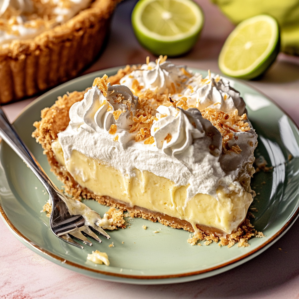 Coconut Key Lime Pie