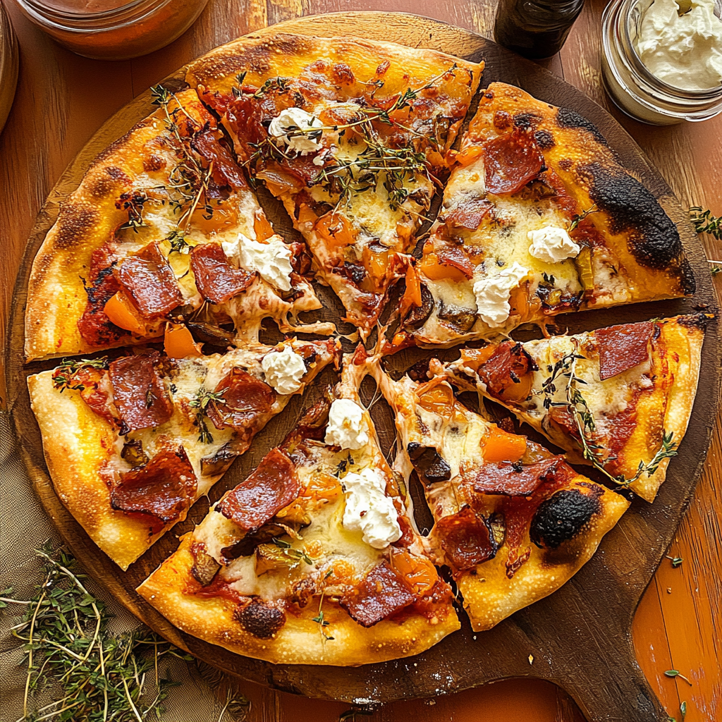 Comforting Fall Harvest Pizza with Prosciutto