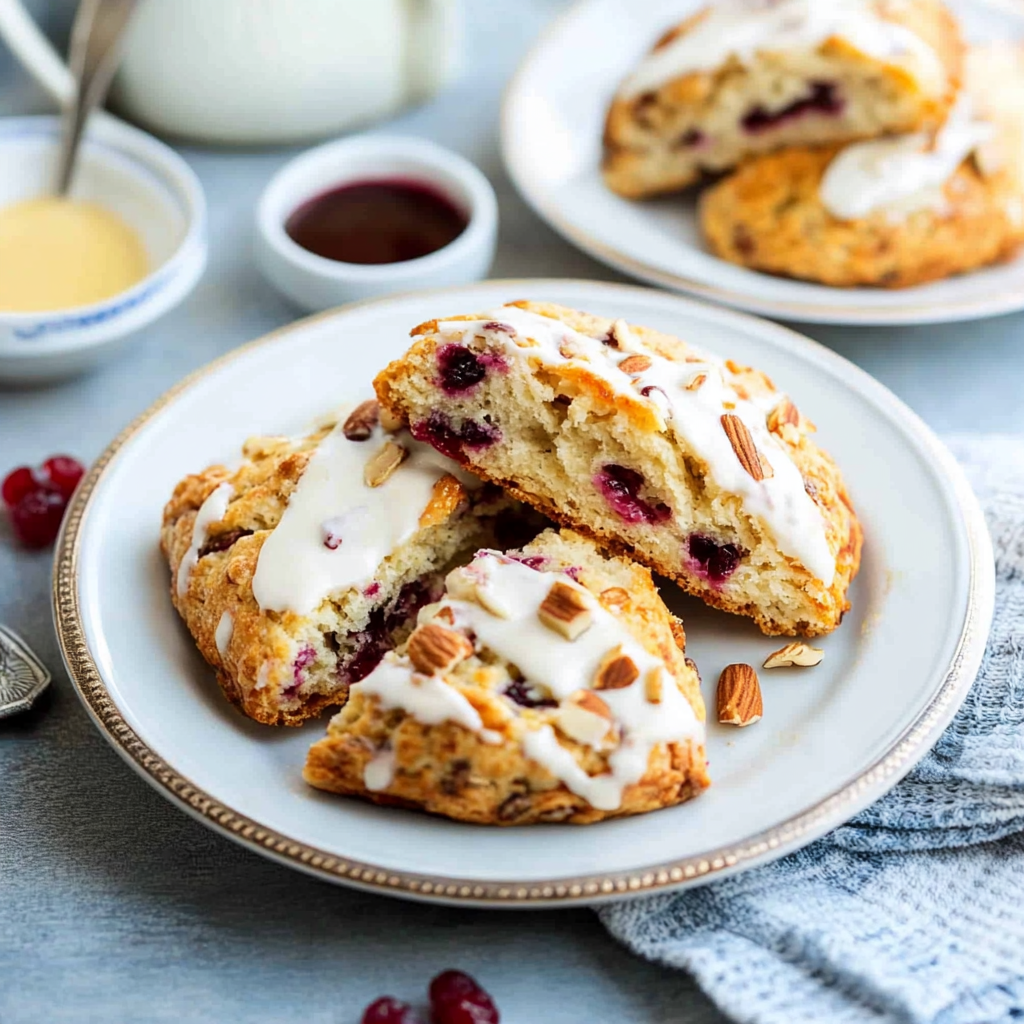 Cranberry Walnut Brunch Scones